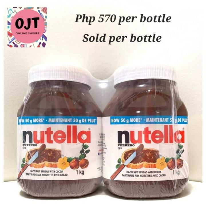 Nutella Ferrero 1 kg SOLD PER PC | Lazada PH