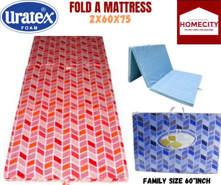 URATEX FOLD A MATTRESS 2X60X75 COLOR VARIATION DEPENDS ON STOCK ...