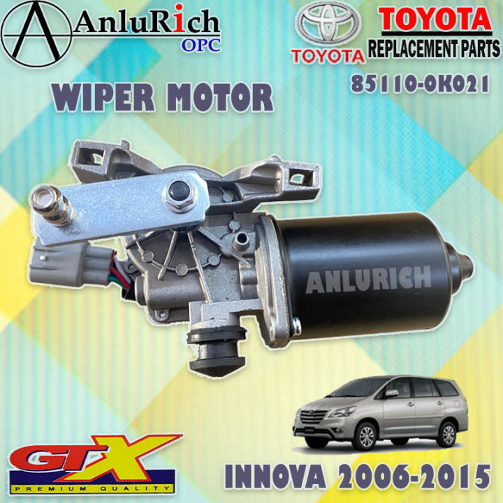 WIPER MOTOR TOYOTA INNOVA 2006-2015 GTX | Lazada PH