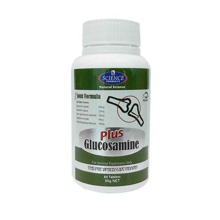 SCIENCE PRODUCTS GLUCOSAMINE PLUS for animal 60 TABS | Lazada