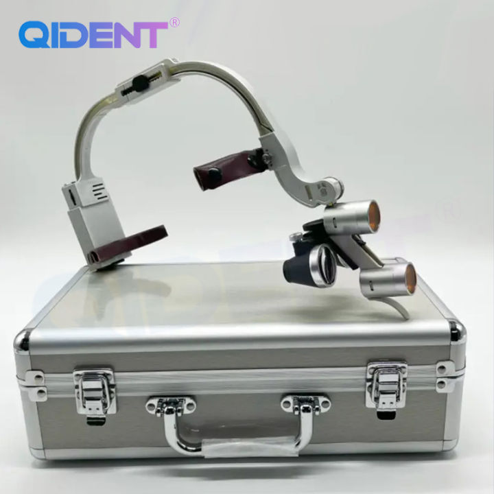 Head Loupes Dental Magnifier Loupes Surgical Headlights 2.5x 3.5x ...