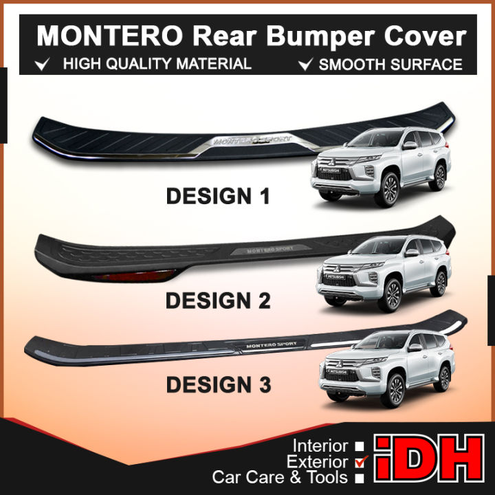 Mitsubishi Montero Sport 2019 - 2023 Rear Stepsill | Rear Bumper Guard ...