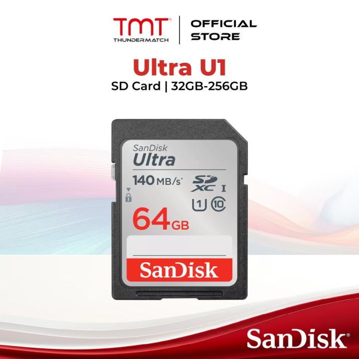 SanDisk Ultra SD Card UHS-I C10 U1 Memory Card SDSDUN4 (32GB/64GB/128GB ...