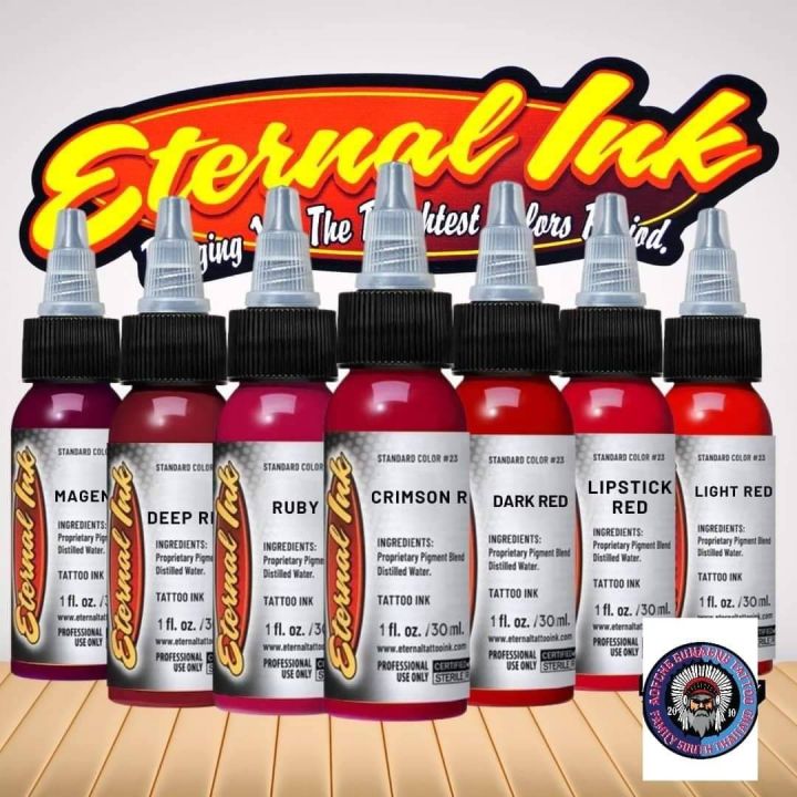 สีสัก Eternal หมึกสักลาย เอทเทอร์นอล สีแท้สักผิวหนัง มีแบ่งขาย Eternal ...