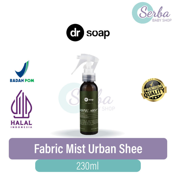 Dr.SOAP Dr Soap Fabric Mist Urban Shee 100ml / 230ml spray tungau Antibakteri | Lazada Indonesia