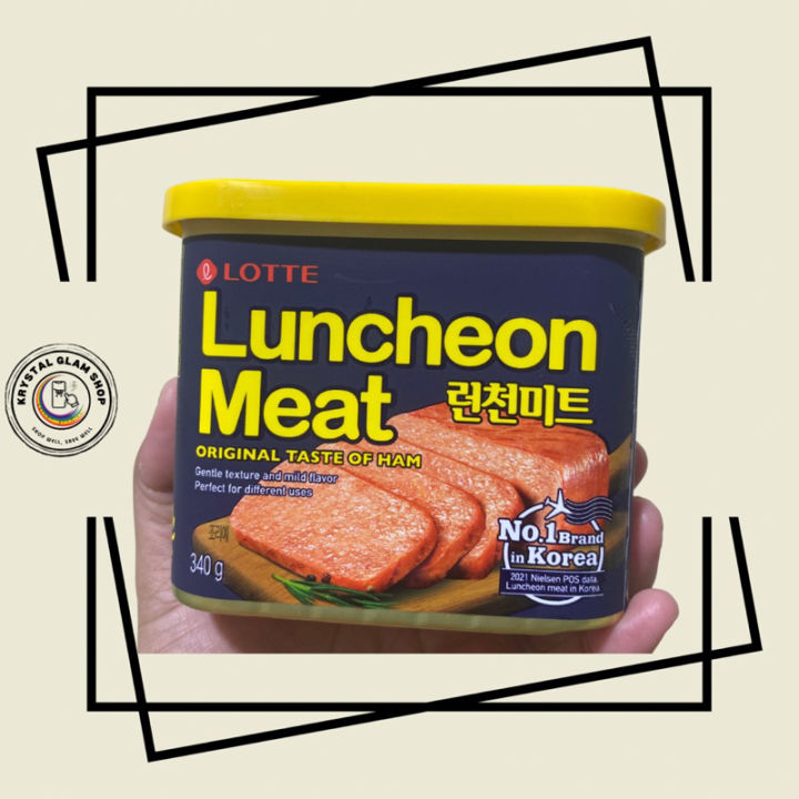 KOI Lotte OK Luncheon Meat 340g | Lazada PH