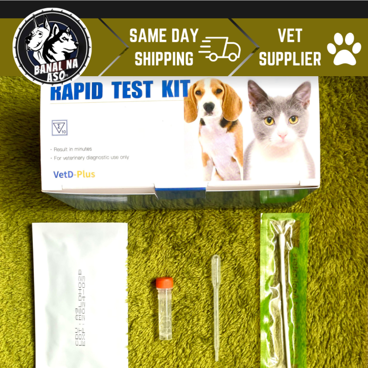 Distemper Virus Dog Test Kit CDV (10 Pieces)(100% accurate) (SAME DAY ...