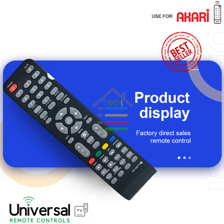 REMOTE TV AKARI SMART DIGITAL TV RC-1902 TV LCD LED UNIVERSAL | Lazada ... REMOTE TV AKARI SMART DIGITAL TV RC-1902 TV LCD LED UNIVERSAL | Lazada ...