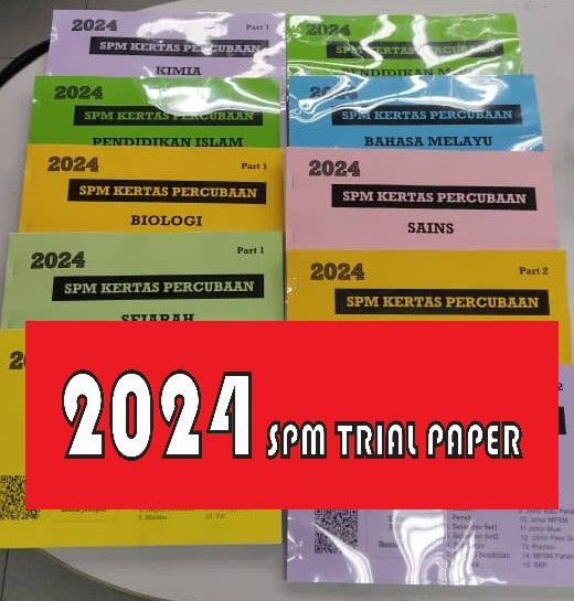 2024 SPM PAST YEAR TRIAL PAPER, MARKING SCHEME | Lazada