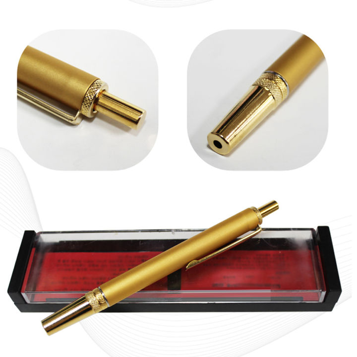 Hansol Korea Buhang Needle Pen for Cupping Blood Stainless Gold ...