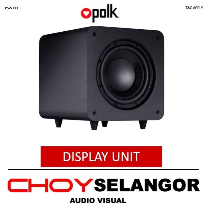 Polk Audio PSW 111 8 Inch 300 Powered Subwoofer Display Unit | Lazada