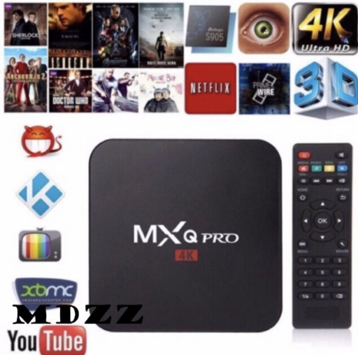 ( Black Tiger) PRO 4K HD Android 7.1 OS Quad Core 1G/8G 4K Streaming ...