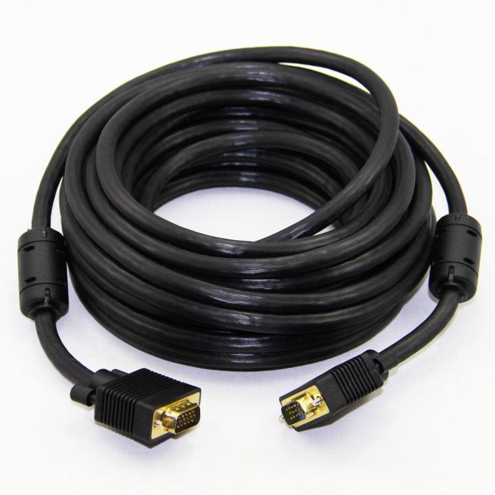[ED] Monitor Cable VGA 3+4 Coaxial HD - 5 meters | Lazada PH