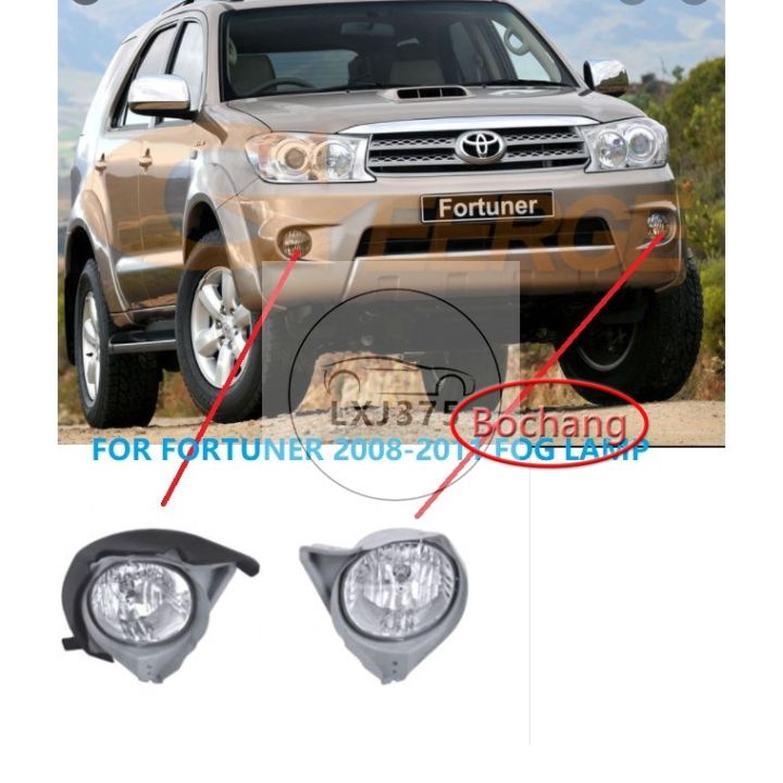 For Toyota Fortuner 2008 2009 2010 2011 fog lamp / fog light /front ...
