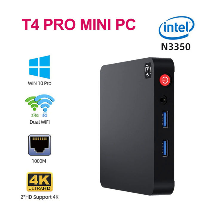 Beelink T4 pro Windows10 pro mini PC In Apollo Lake processor n3350 ...