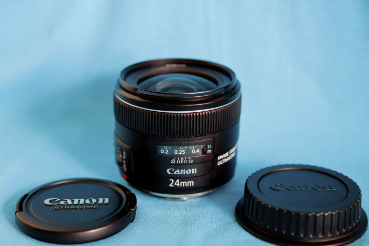 Canon EF 24mm f2.8 IS USM Wide-Angle Lens (38mm eq. on APS-C sensors ...