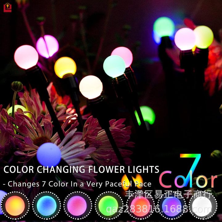 YONUO Đèn LED Năng Lượng Mặt Trời Trang Trí Sân Vườn, Bãi Cỏ, Cảnh Quan Hình Dạng Đom Đóm ...