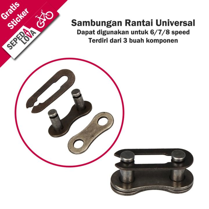 Sambungan rantai sepeda 12-24 Harga 3pc Barang | Lazada Indonesia