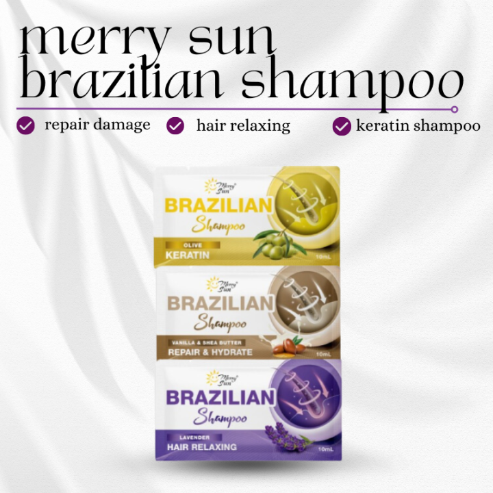 MERRY SUN BRAZILIAN SHAMPOO 10ML | Lazada PH