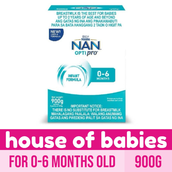 NAN OptiPro One 900g 0-6 Months Old Infant Formula | Lazada PH