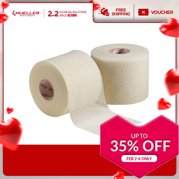 Mueller ® Pre Taping Foam Under Wrap, Natural | Lazada PH