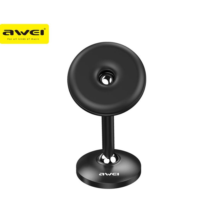 Awei X22 Universal Strong Magnetic Car Mount Holders Metal Mini Stand ...