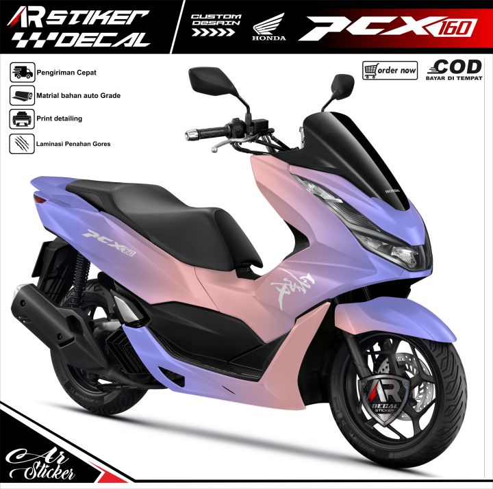 Decal Stiker PCX 160 Polos Full Body Stiker Dekal Motor Honda PCX160 ...