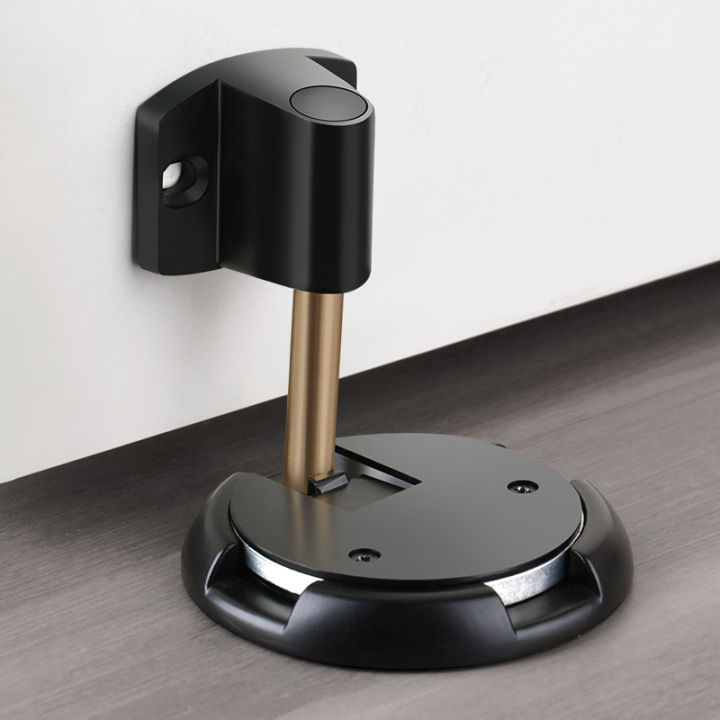 Door suction, punching-free, windproof, invisible, bathroom door ...