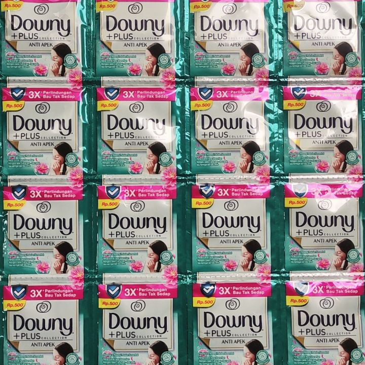 Downy Renceng Sachet 10 ml - 12 Sachet - Pelembut dan Pewangi Pakaian ...
