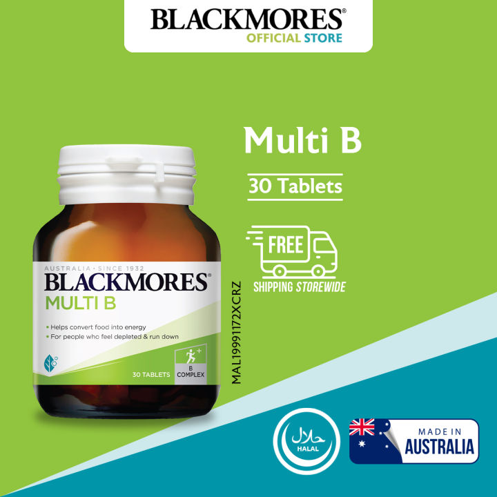 Blackmores Multi B 30s - Ideal for People Who Feel Run-Down (Min 6 ...