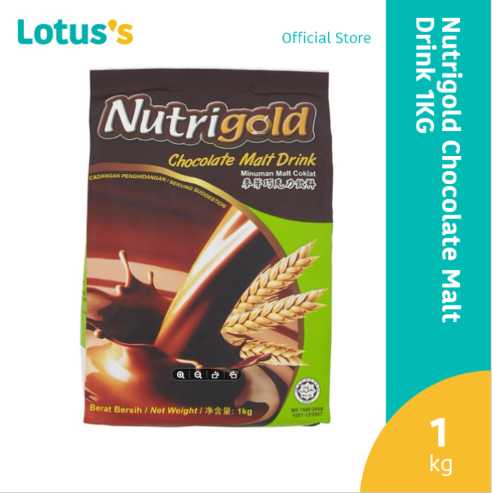 Nutrigold Chocolate Malt Drink 1Kg | Lazada