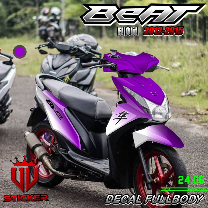 (COD) TERBARU Decal Sticker Honda Beat FI Lama 2013 2014 2015 2016 Full ...