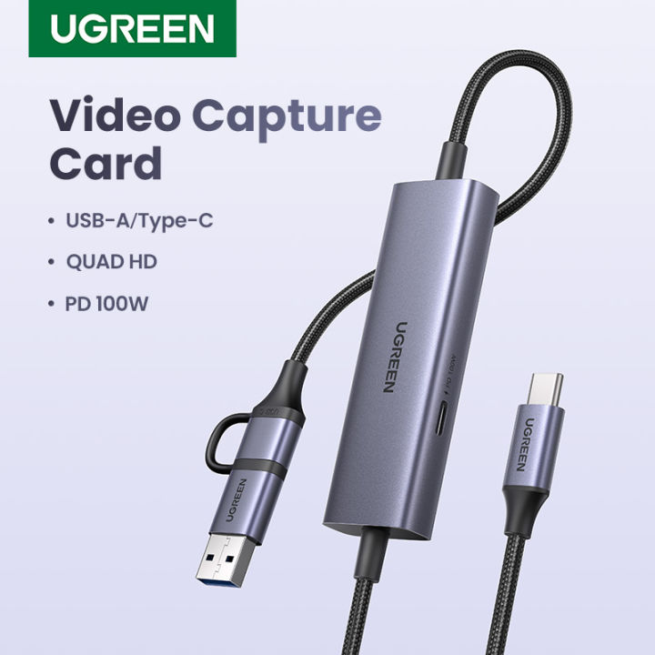 UGREEN HDMI Video Capture Card Live Image 4K 30Hz HD Type C Collector ...