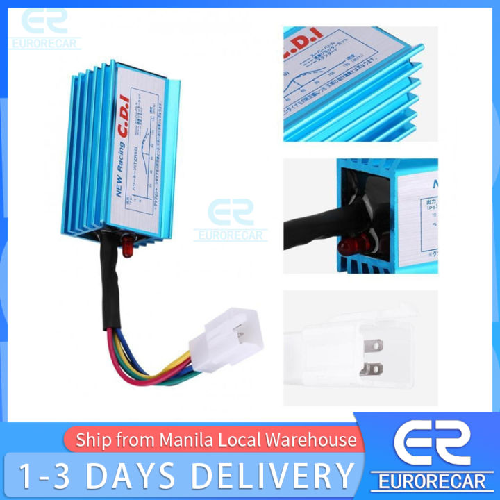 5Pin Racing CDI with Wire for Most GY5 50-110CC Racing CDI | Lazada PH