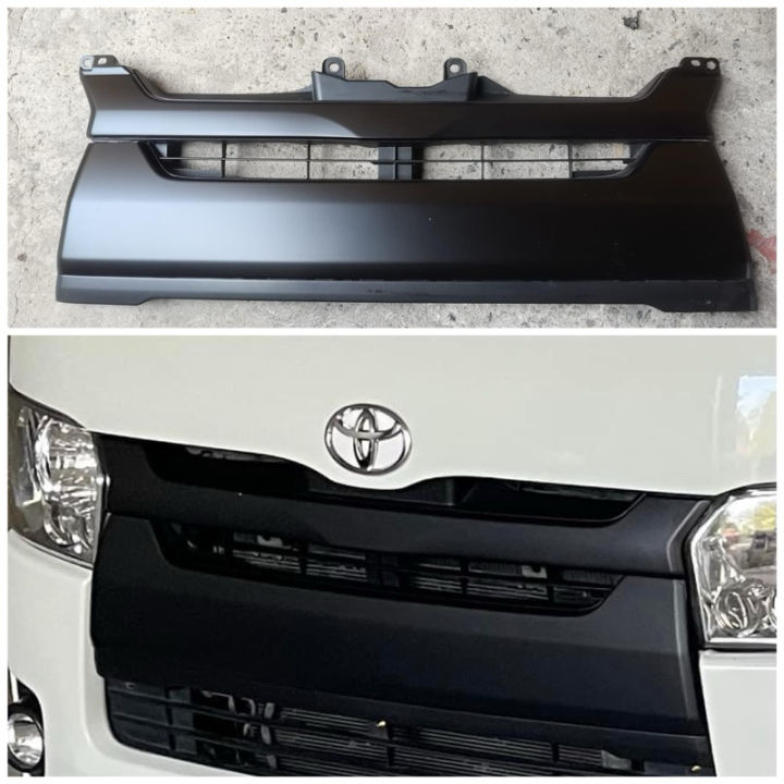 Toyota Hiace Commuter Decontent Cargo 2014 - 2024 Matte Black Grill ...
