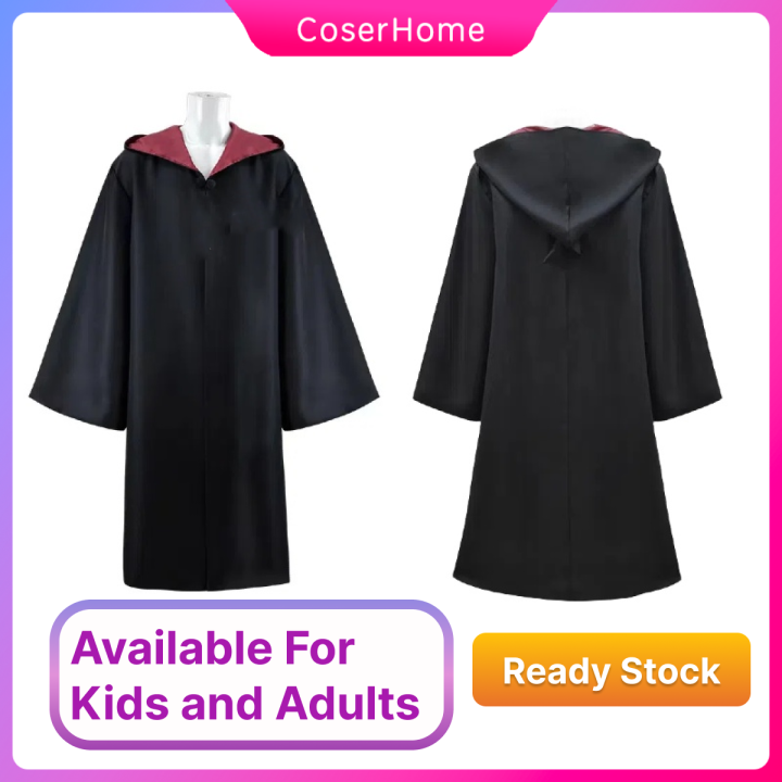 Costume Robe Dress Robe Cloak Cosplay Jacket Magic Robe Uniform Coat ...