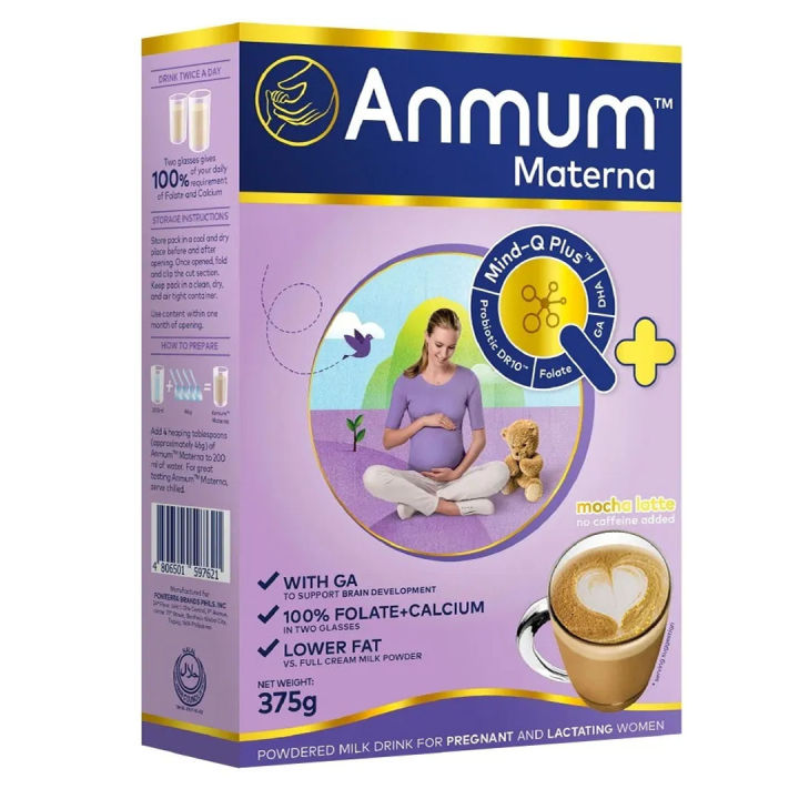 Anmum Materna Pregnancy Milk Powder Mocha Latte 375g | Lazada PH