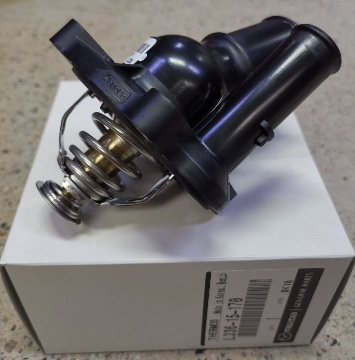 Mazda Thermostat with Housing for Mazda CX-7 2.5L / Ford Escape 2.3L ...