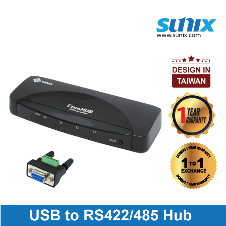 USB to 4 ports RS422 / RS485 Serial Hub | Lazada