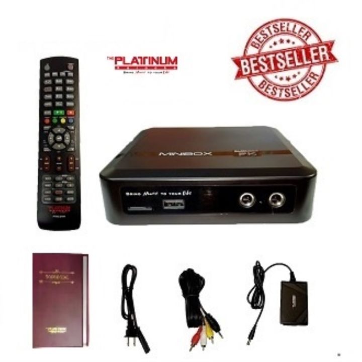 Platinum KS-100 Minibox Karaoke Player with Digital TVBOX KS 100 ...