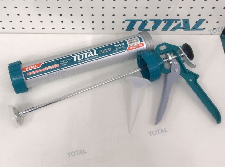 TOTAL Aluminum caulking gun 12" THT20112 industrial | Lazada PH