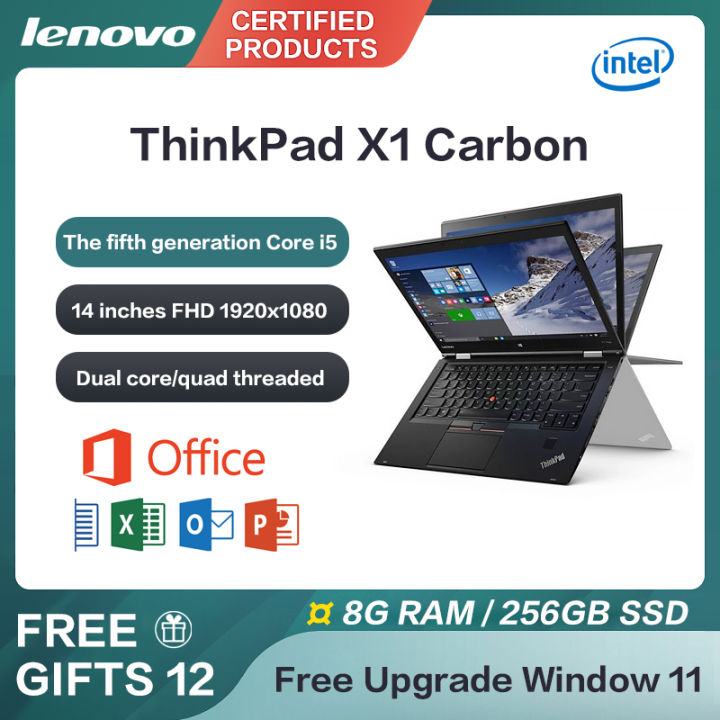 Lenovo ThinkPad X1 Carbon 2015 laptop/14" FHD 1920x1080/Intel Core i5 ...