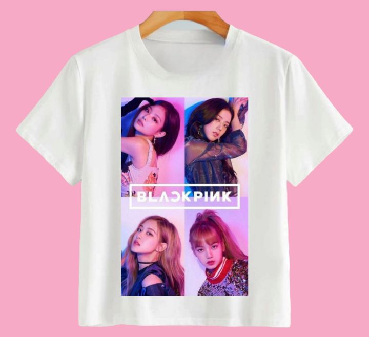 KOREAN Girl Group BLACKPINK White Shirts for Kids and Adults | Lazada PH