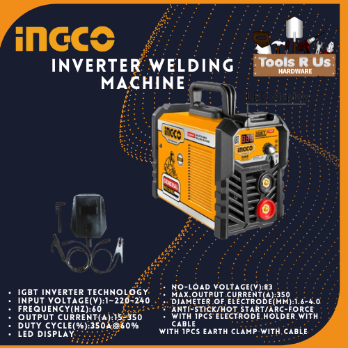 INGCO INVERTER WELDING MACHINE 350A (ING-MMA3503P) | SUPER PRODUCTS ...