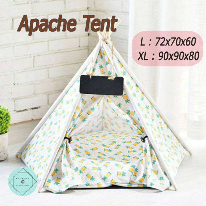 Apache Tent กระโจมที่นอนสัตว์เลี้ยง กระโจมหมา กระโจมแมว เต็นท์หมา ...