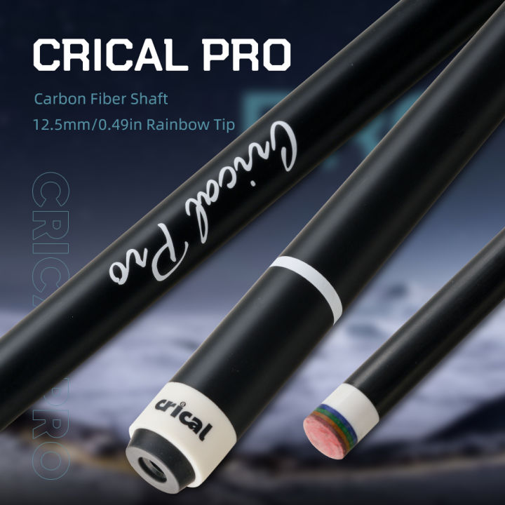 CRICAL CL-PRO Carbon Fiber Pool Cue Stick Black Technology Low ...
