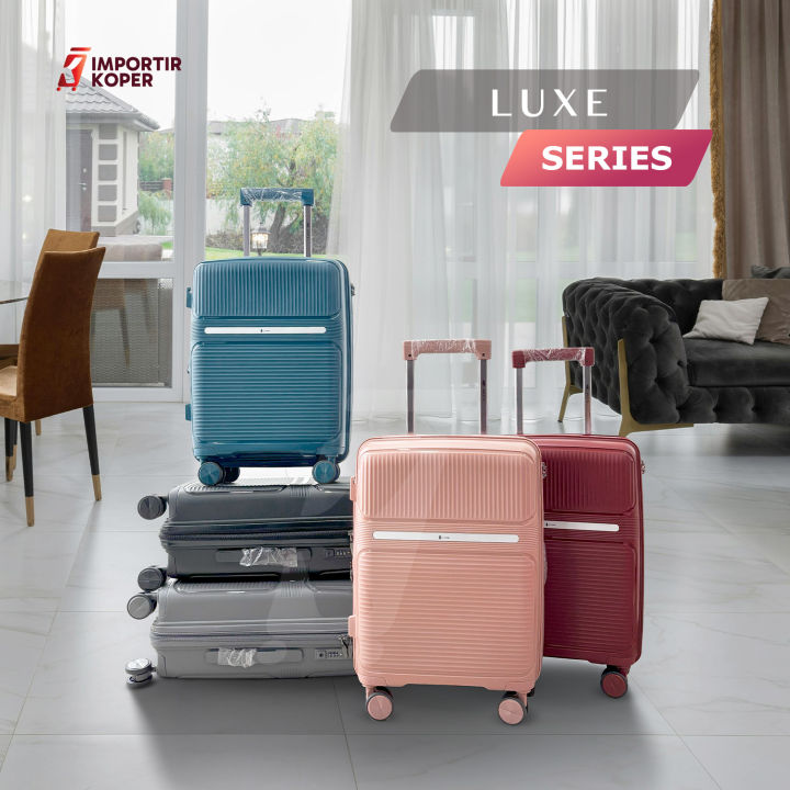 KOPER Polo Classic LUXE Series 20 Inch TSA Lock Expandable Anti Pecah ...
