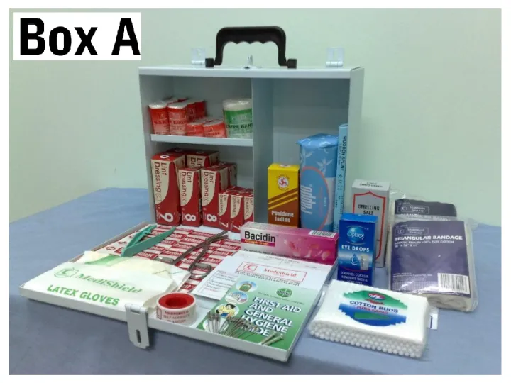 OSHA FIRST AID KITS (Box A/B/C) PETI KECEMASAN | Lazada