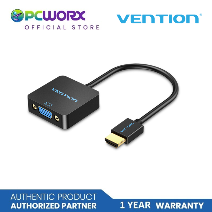 VENTION HDMI to VGA Adapter with Audio HDTV TV AV Video Cable Converter ...