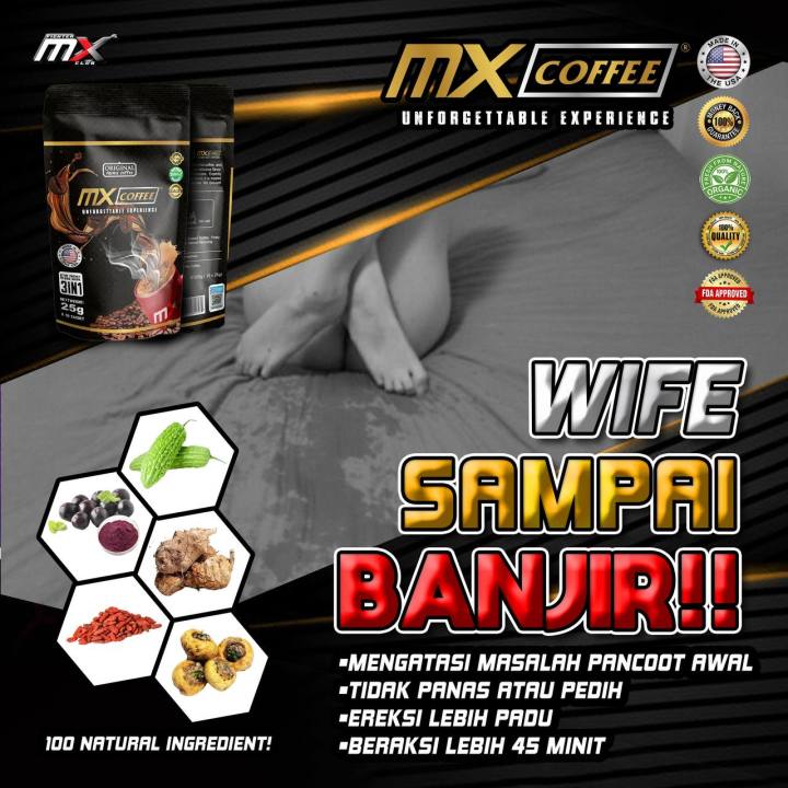 *STOK ADA* MX COFFEE KOPI MX/ COFFEE FOR MEN/ KERASS PANJANGG BESARR ...